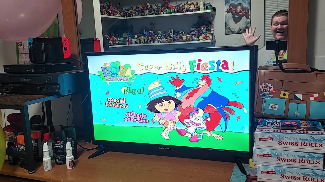 Menu Walkthrough Of Dora The Explorer: Super Silly Fiesta DVD From 2004 ...