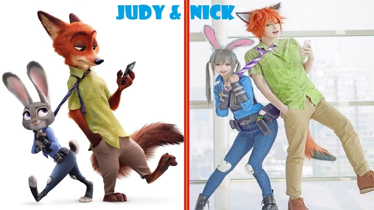 Zootopia Characters In Real Life SMS TV - YouTube