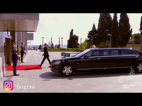 İlham Əliyevin korteci-Andiçmə günündən möhtəşəm görüntülər (President of Azerbaijan republic)