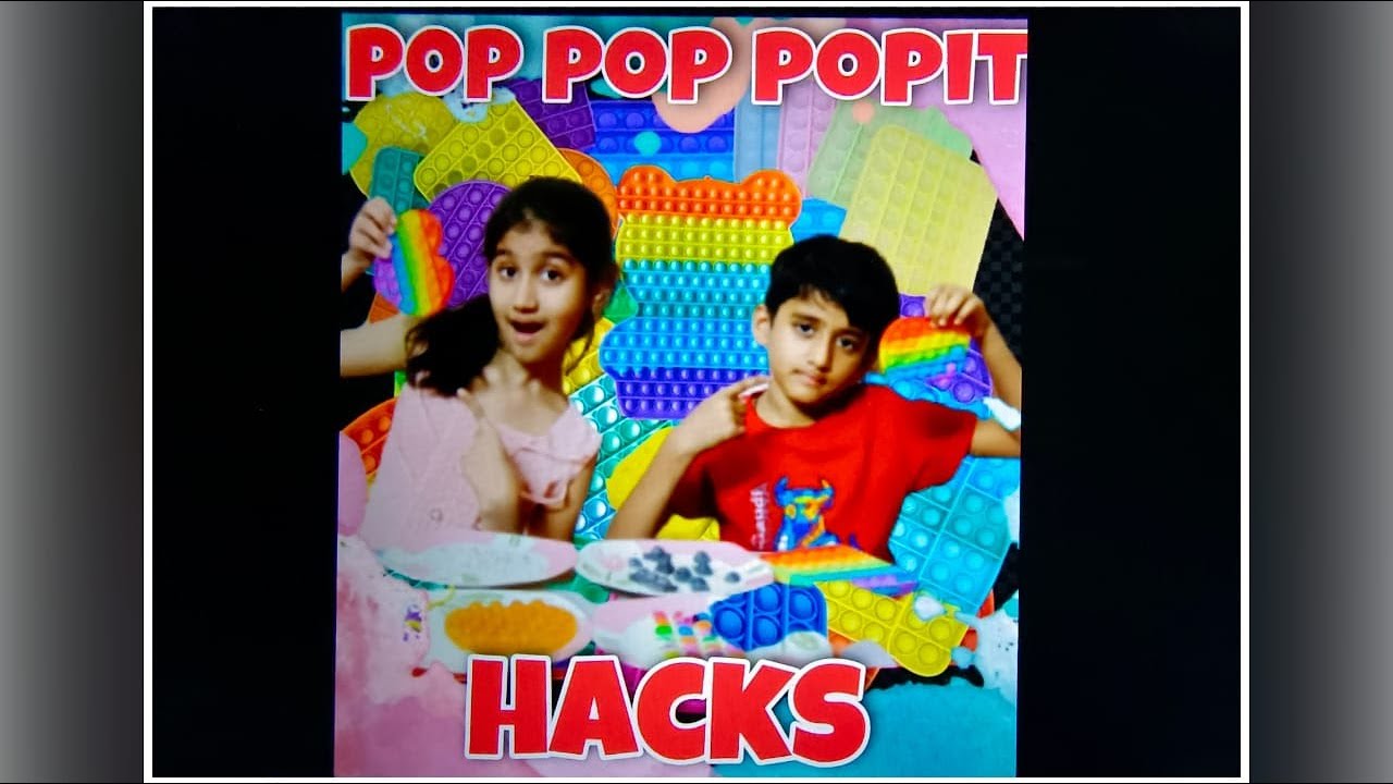 Pop pop pop it hacks || H and P Show || try it once || - YouTube