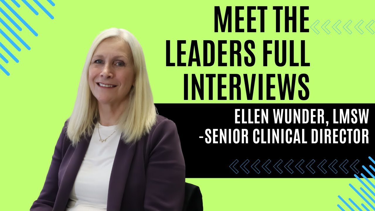 SABH Meet the Learders Full Interviews I Ellen Wunder, LMSW -Senior ...
