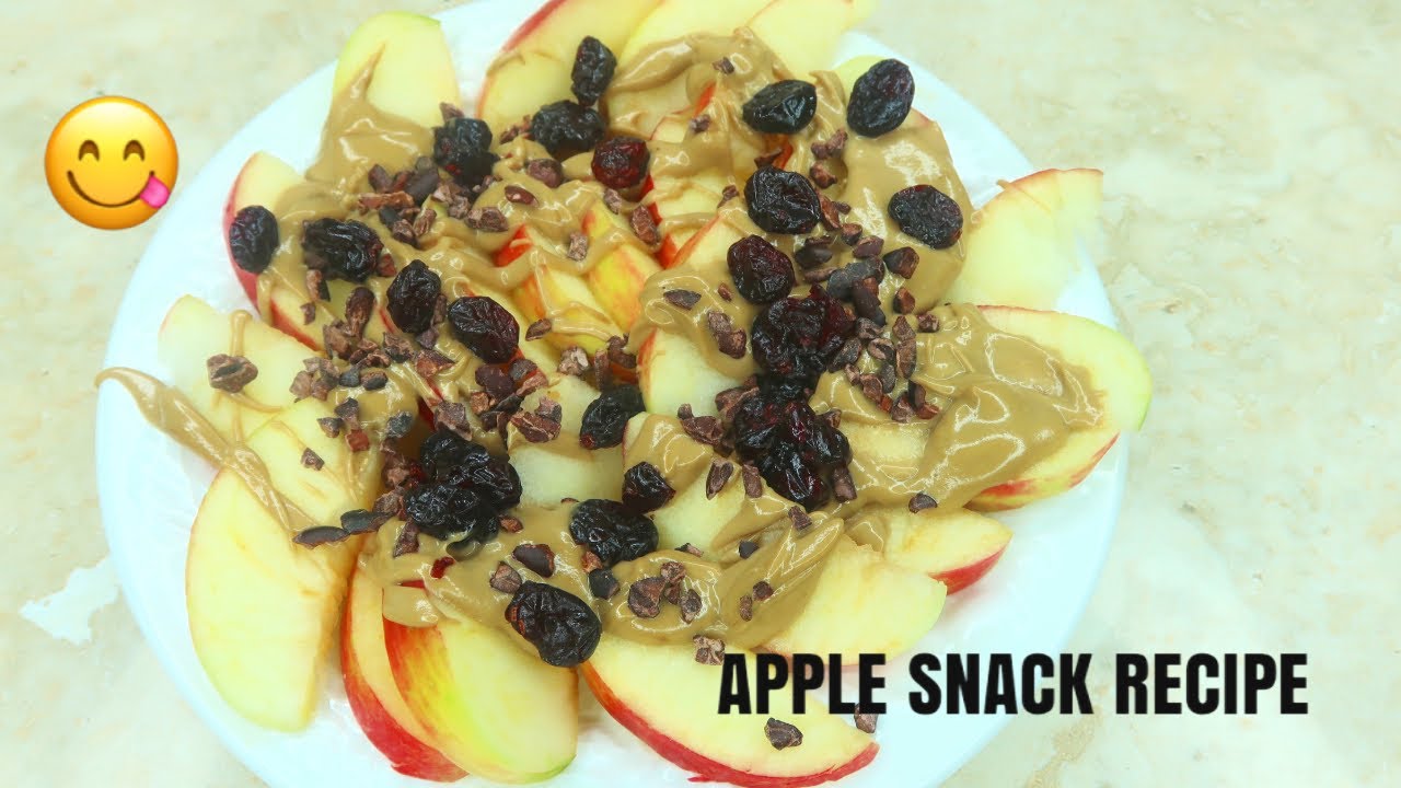 Healthy Snack :Snack ideas with apple - YouTube