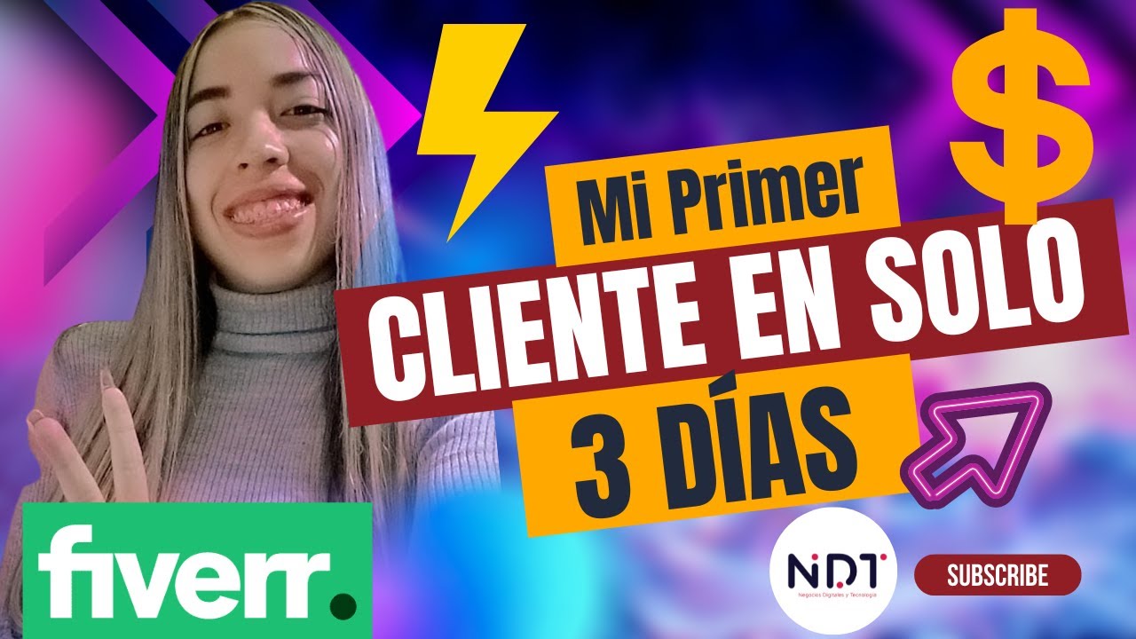 Mi primer cliente en Fiverr en 72 horas/ COMO GANAR DINERO POR INTERNET. - YouTube