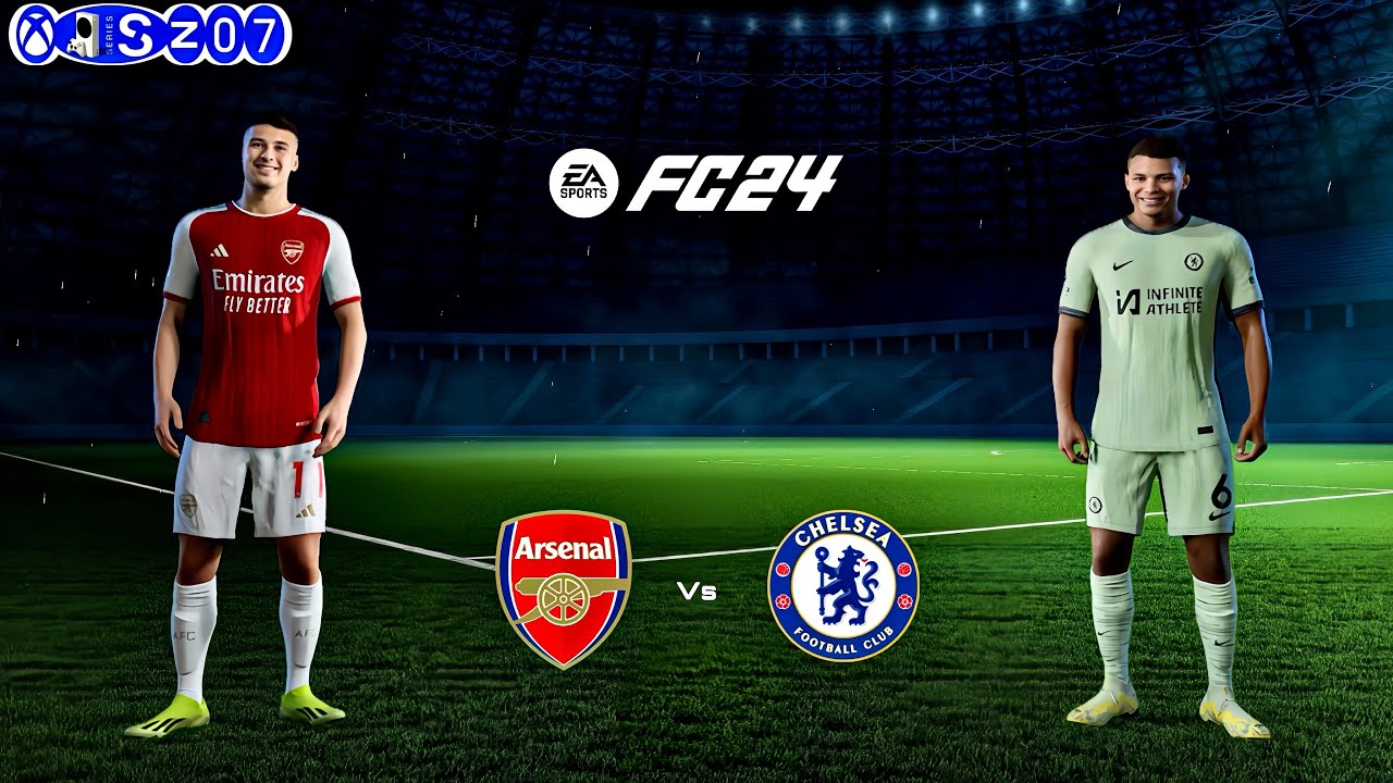 Fc 24 - Arsenal vs Chelsea , | Xbox Series S Gameplay - friendly Match ...