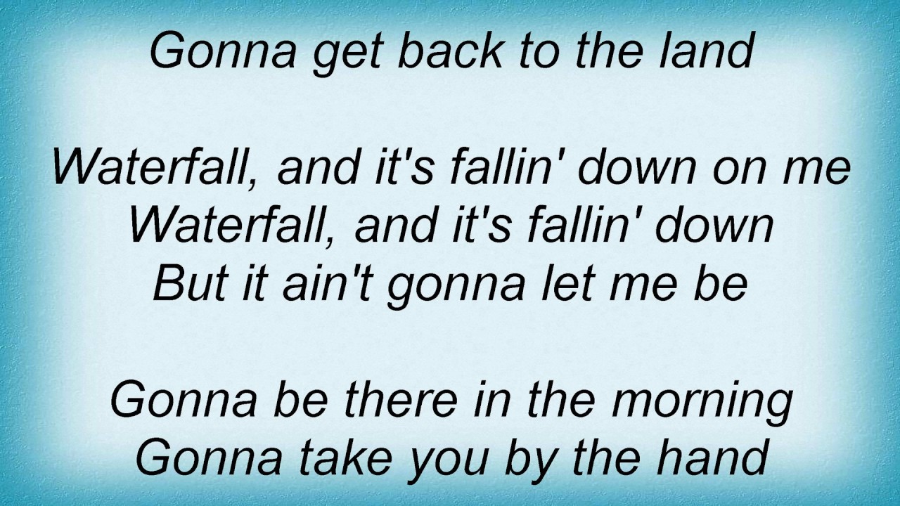10cc - Waterfall Lyrics - YouTube