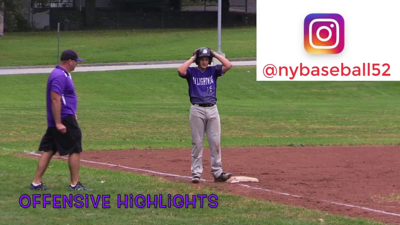 Luke Barone Baseball Highlights MW Lightning 14U - YouTube