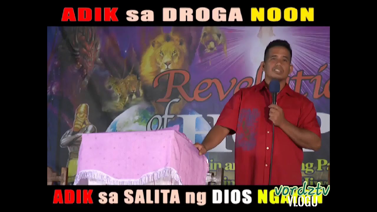 Drug adik before but now adik sa salita ng dios - YouTube
