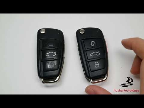 ✅ How to Fix Your Audi Flip Key (2005–2013) — Full Shell Replacement