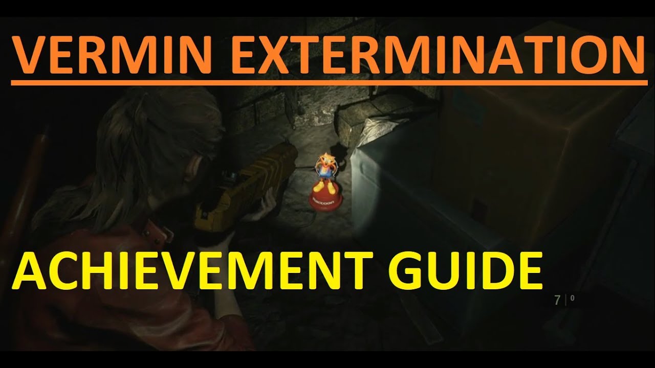 RE 2 | Vermin Extermination | Achievement Guide - YouTube