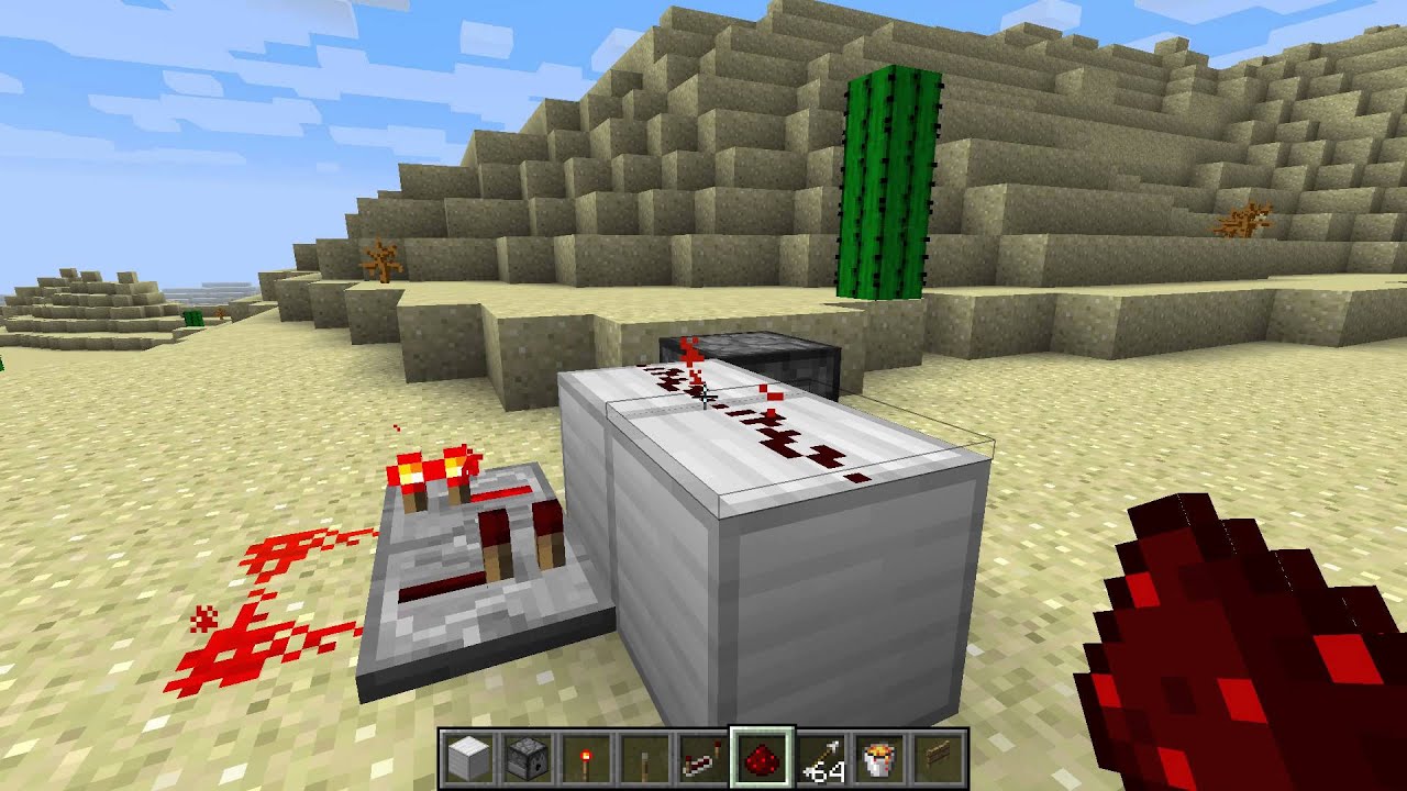 How to Make a Charged Fire-Arrow Launcher in Minecraft - YouTube