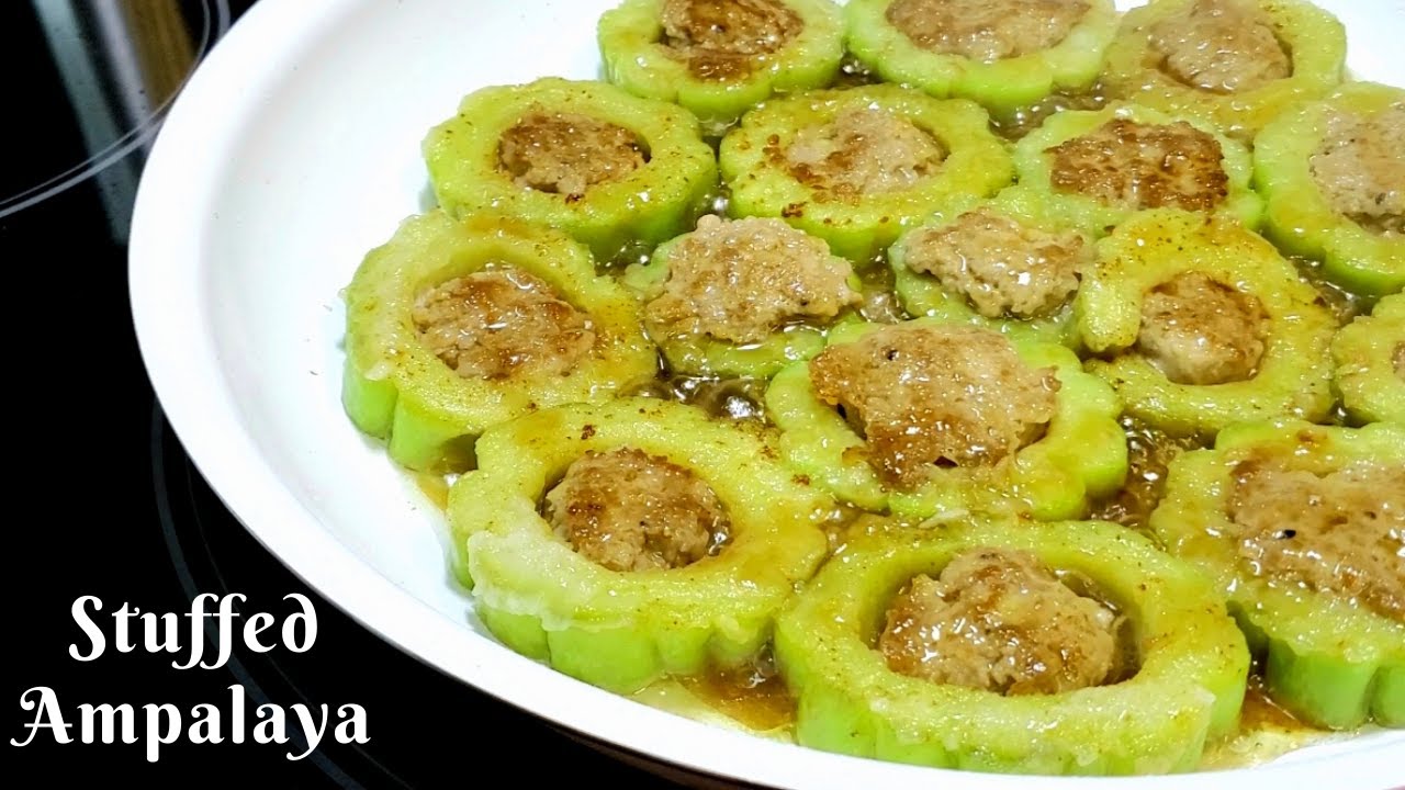 Stuffed Bitter Melon | How To Cook Stuffed Ampalaya Easy Recipe - YouTube