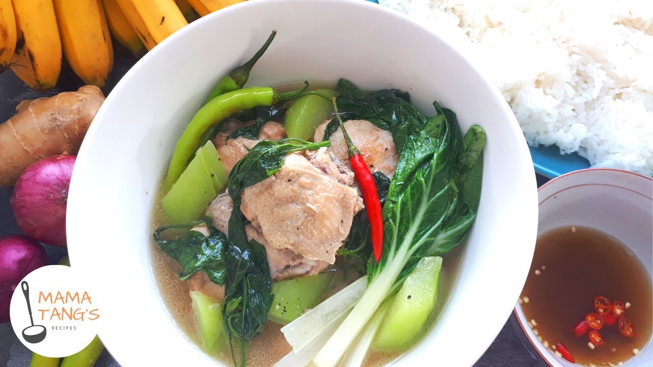 Chicken Soup - Chicken Tinola - Comfort Food - YouTube