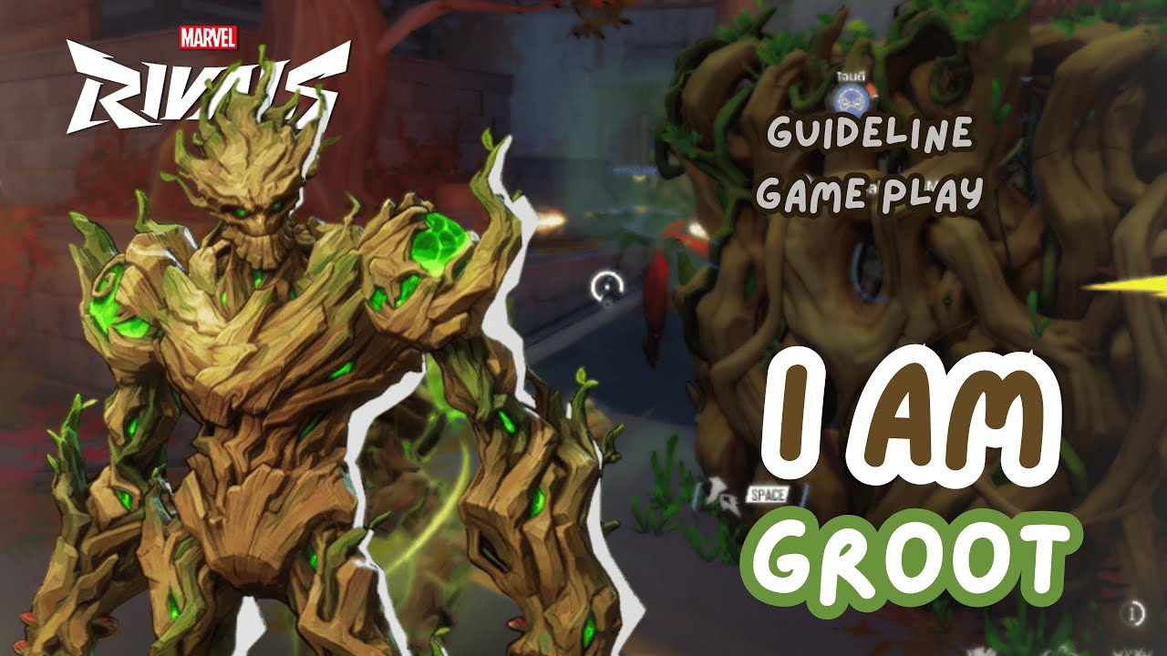 How to PLAY BASIC GROOT in Marvel Rivals [ เบื้องต้น ] - YouTube