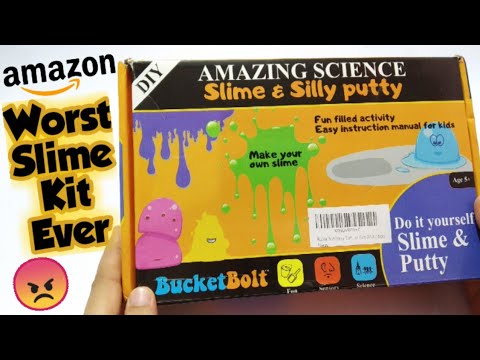 Slime & Silly Putty - UNBOXING SLIME KIT - Slime set/Making Slime from ...