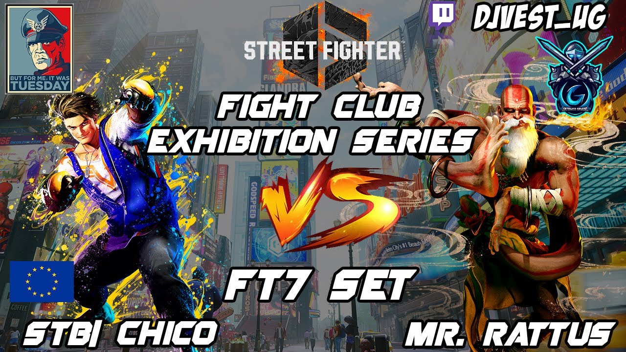 Street Fighter 6 Fight Club Exhibition Series - STB| Chico VS Mr ...