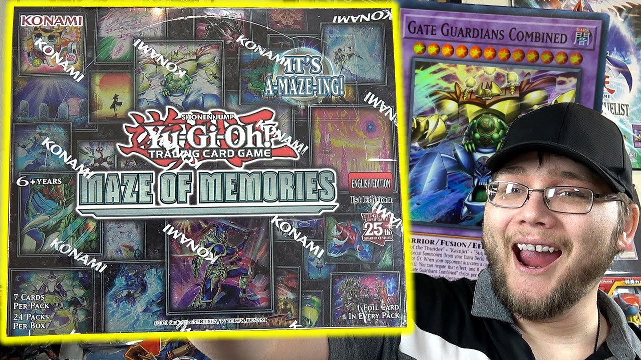 EARLY REVEAL! Yu-Gi-Oh! Maze of Memories Booster Box Opening! INSANE ...