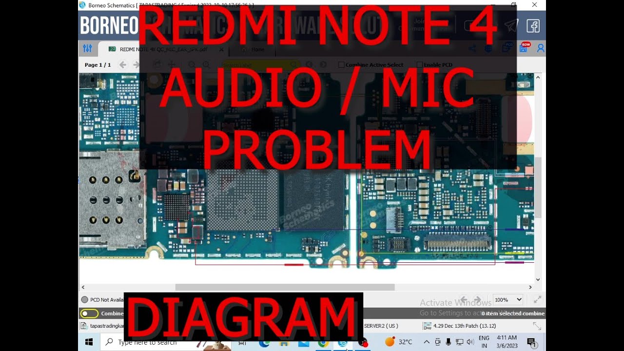 mi note 4 sound problem || mi note 4 ringer not working || mi note 4 ka ringer ic problem ...