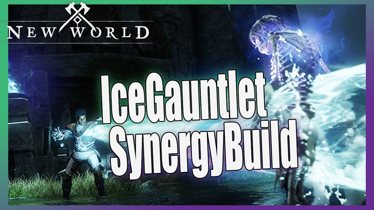 New World Ice Gauntlet Build - Battle Mage Synergy - YouTube