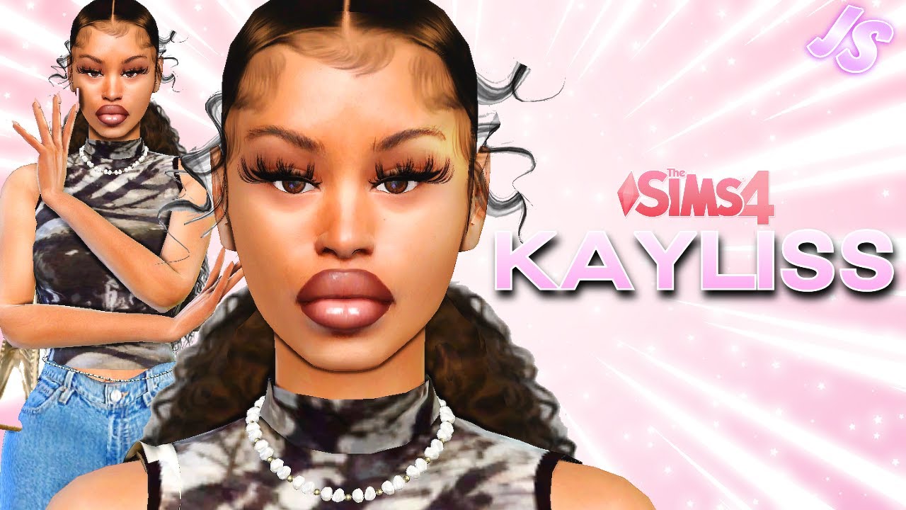 Kayliss Greene 🍧 | Sims 4 CAS | CC FOLDER+SIM DOWNLOAD - YouTube