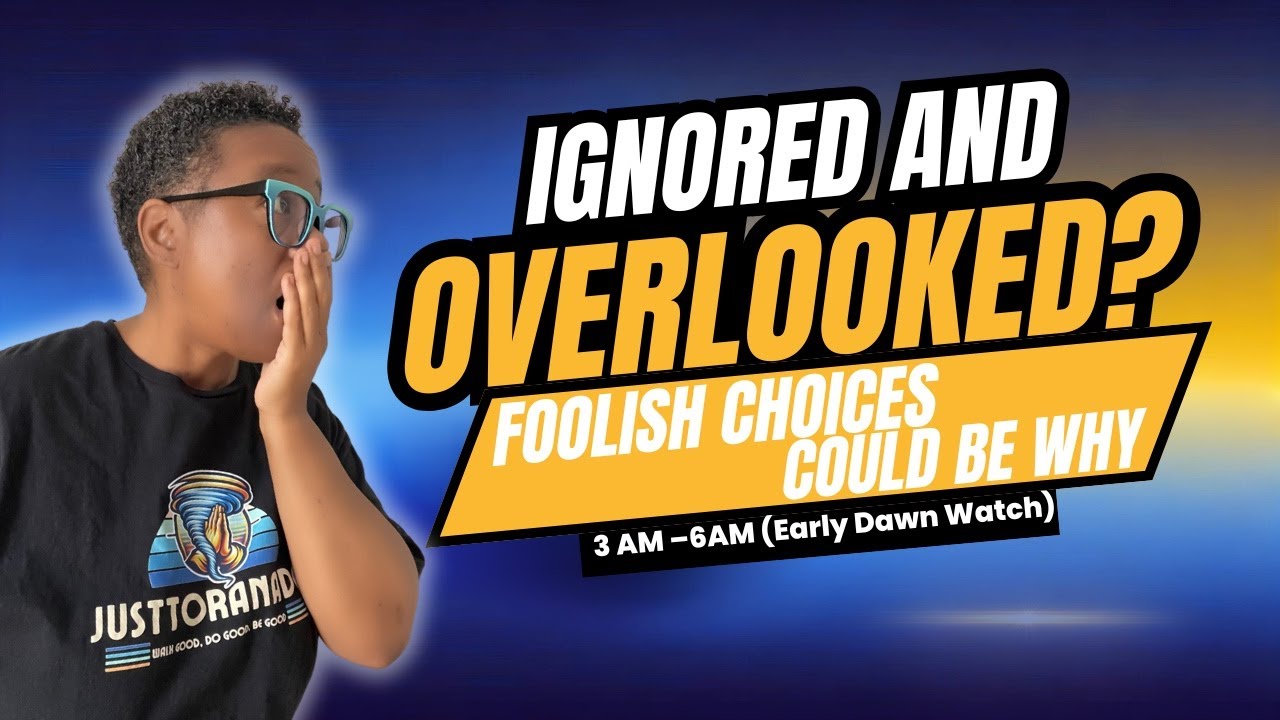 Feeling Overlooked? The Brutal Truth About Wisdom vs. Foolishness - YouTube