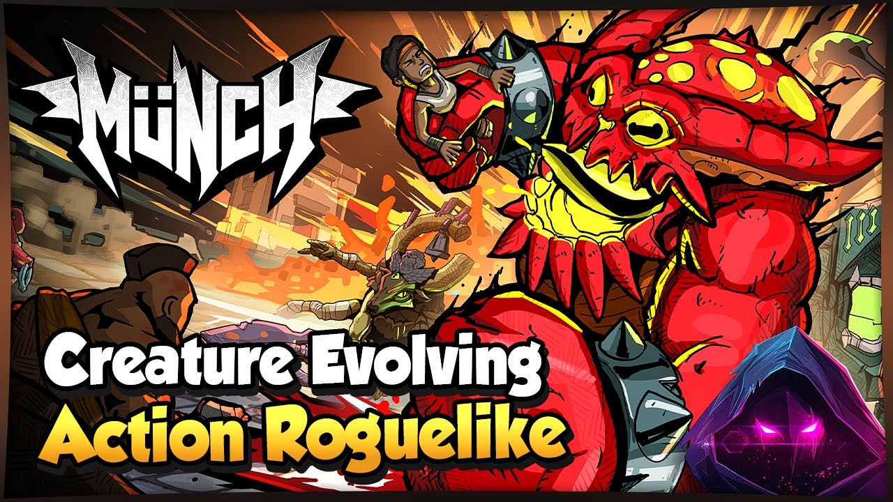 Munch - Playing Full Release of this Creature Evolving Roguelike - YouTube