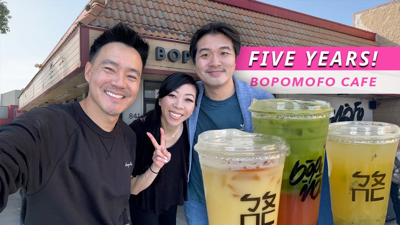 Celebrating Five Years of Bopomofo Cafe! (ft. Philip Wang of @wongfupro ...