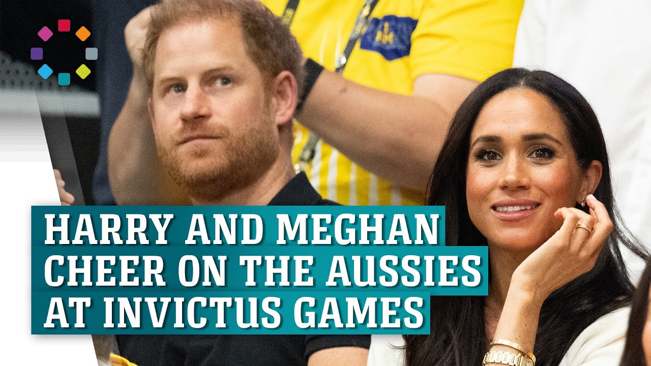 Harry and Meghan cheer on Aussies at Invictus Games - YouTube