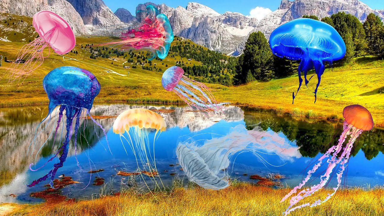 SOUNDS OF ANIMALS ! JELLYFISH/SOUNDS OF MEDUSA - YouTube