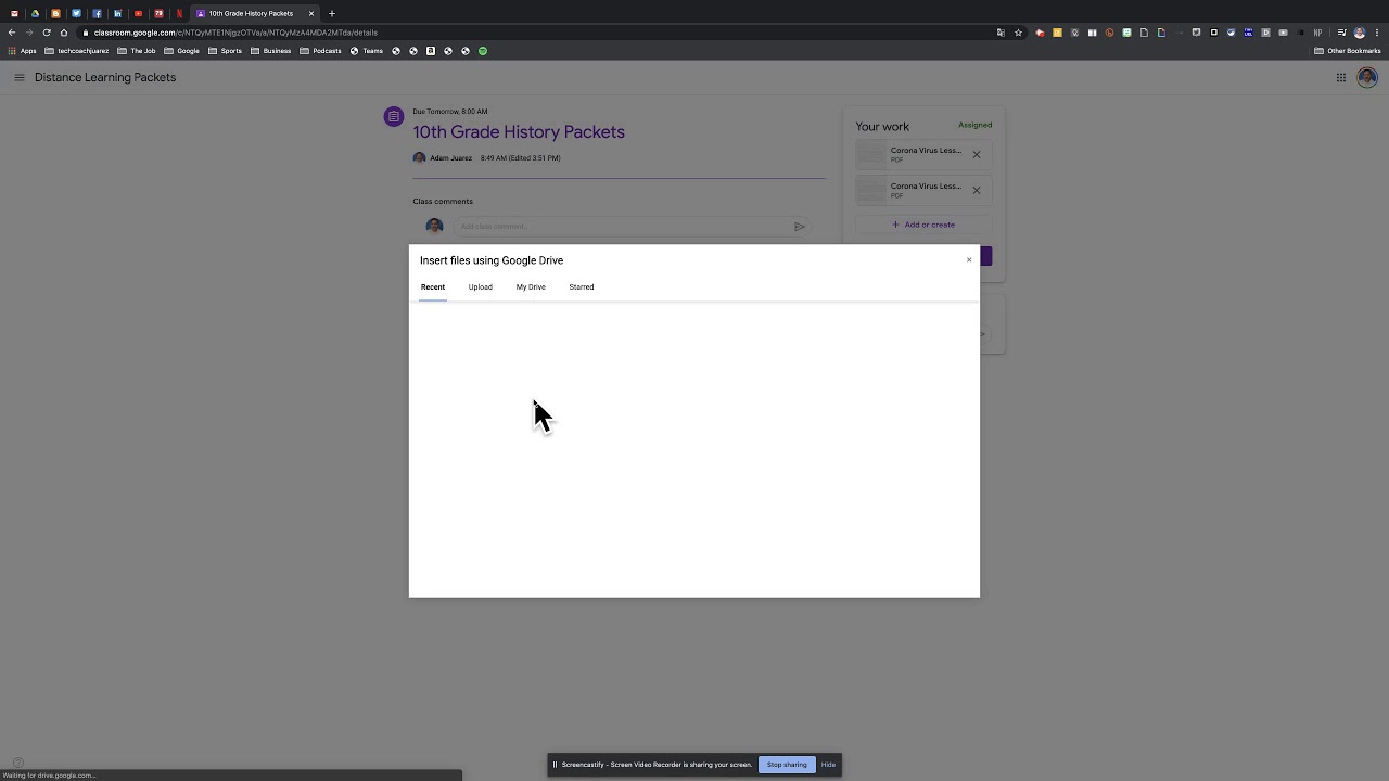 How To Add More Files To Google Classroom Assignment You've Already ...