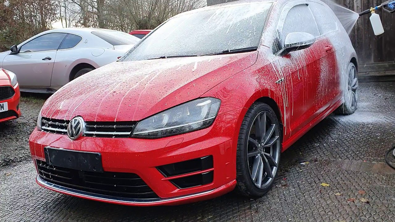 JM Details - VW Golf R Single Stage Detail And Front Bumper Respray ...