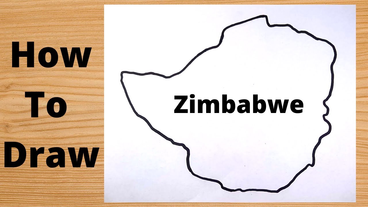 How to Draw Zimbabwe - YouTube