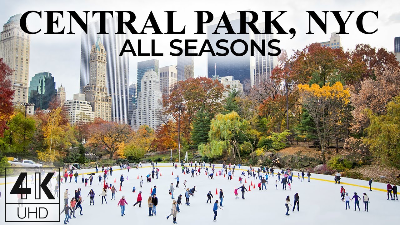 3 HRS New York's Central Park Photography - Wallpapers Slideshow in 4K ...