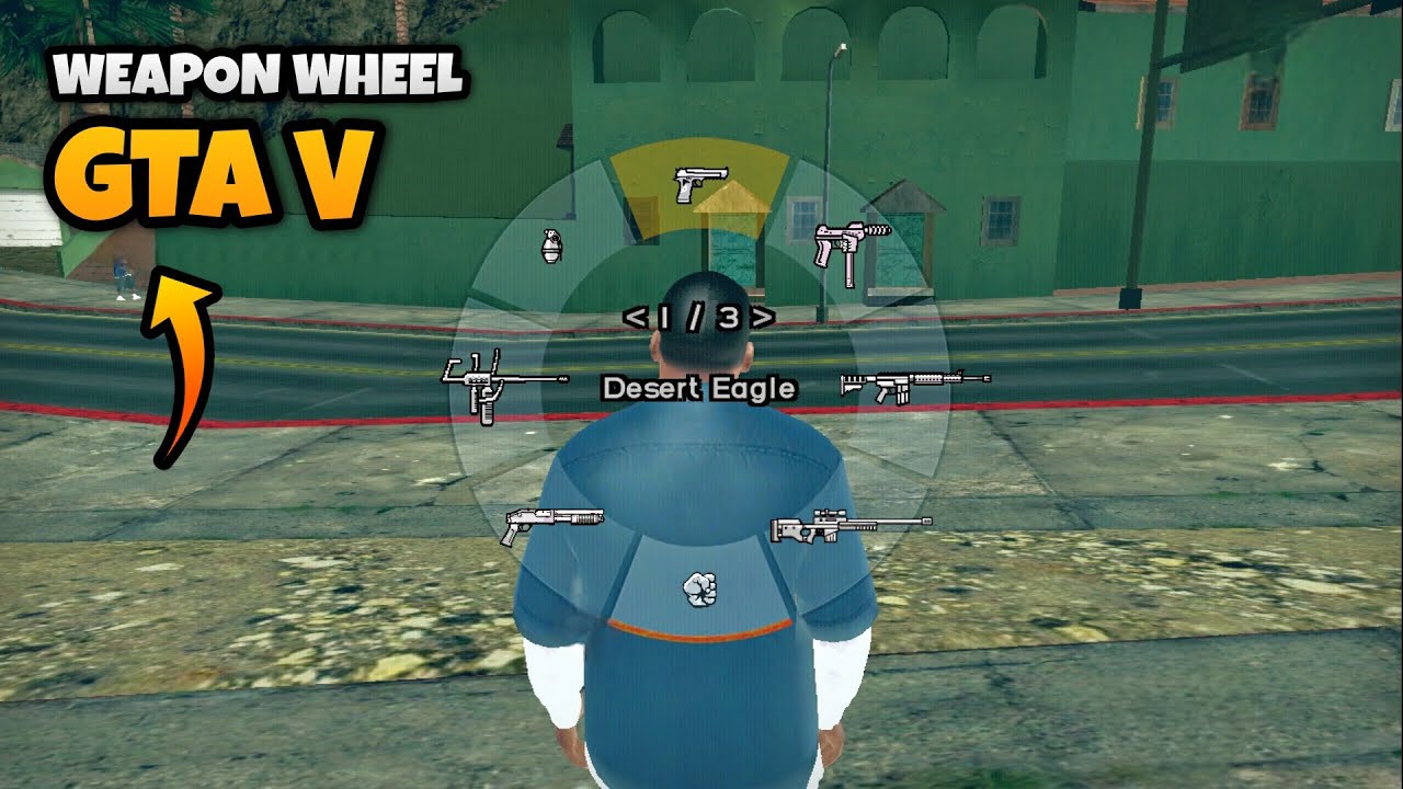 [1MB] GTA V Weapon Wheel Mod For GTA San Andreas Android | Modding ...