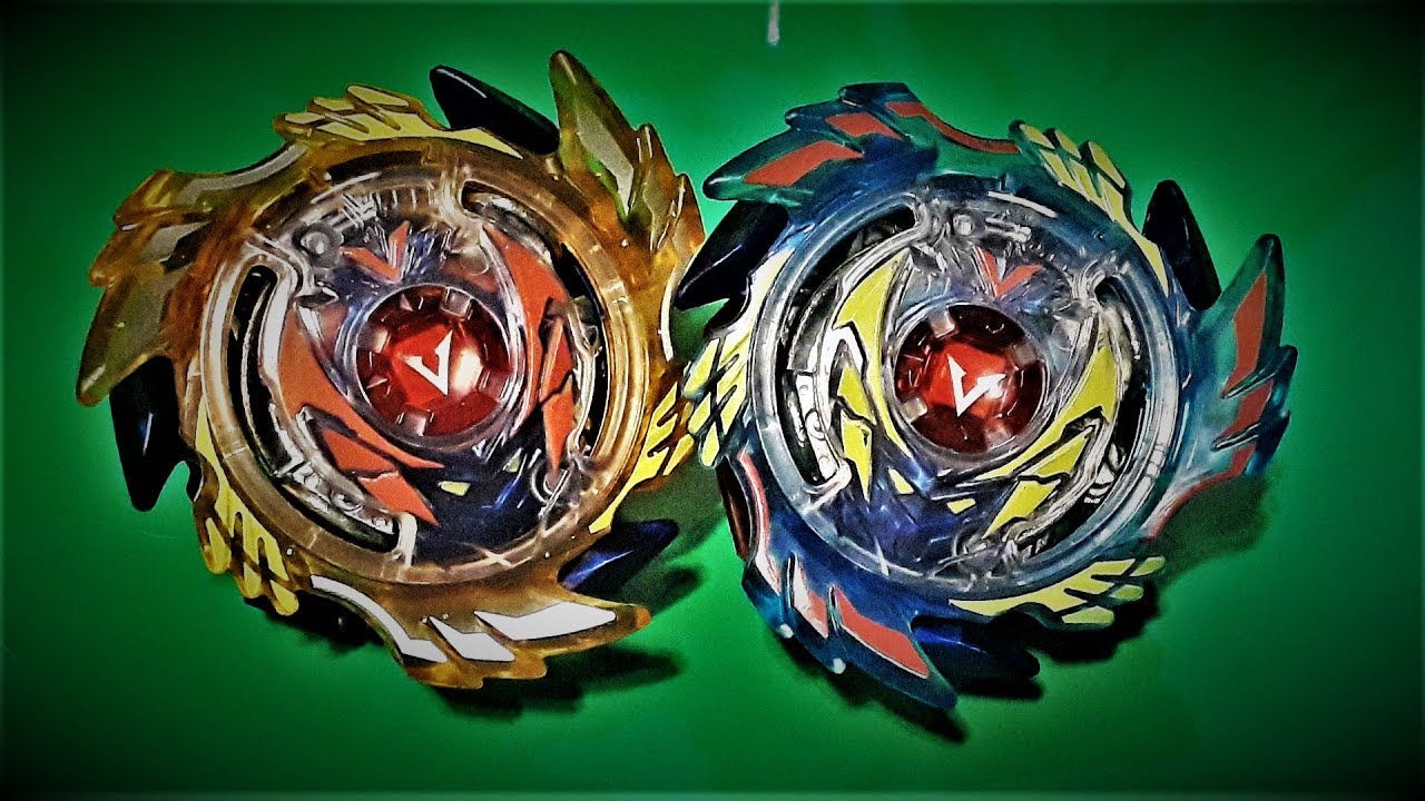 Beyblade Burst Evolution Battle! Genesis Valtryek V3 Vs. Genesis ...