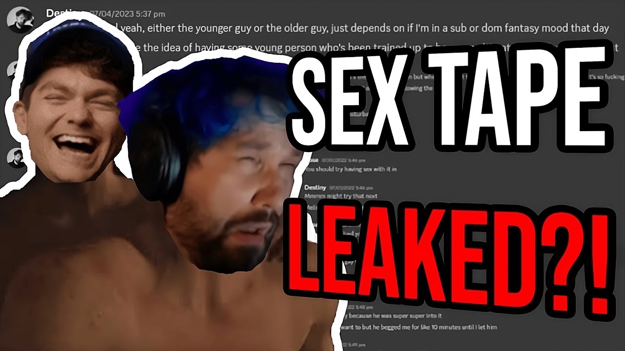Destiny Nick Fuentes Sex Tape Leaked?! (The Discord Leaks Continue ...
