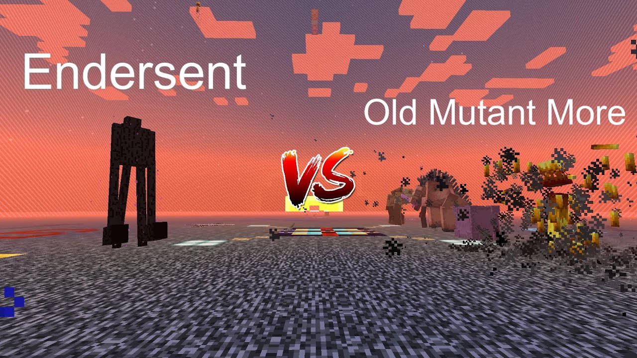 Endersent vs Old Mutant More Minecraft Mob Battle - YouTube