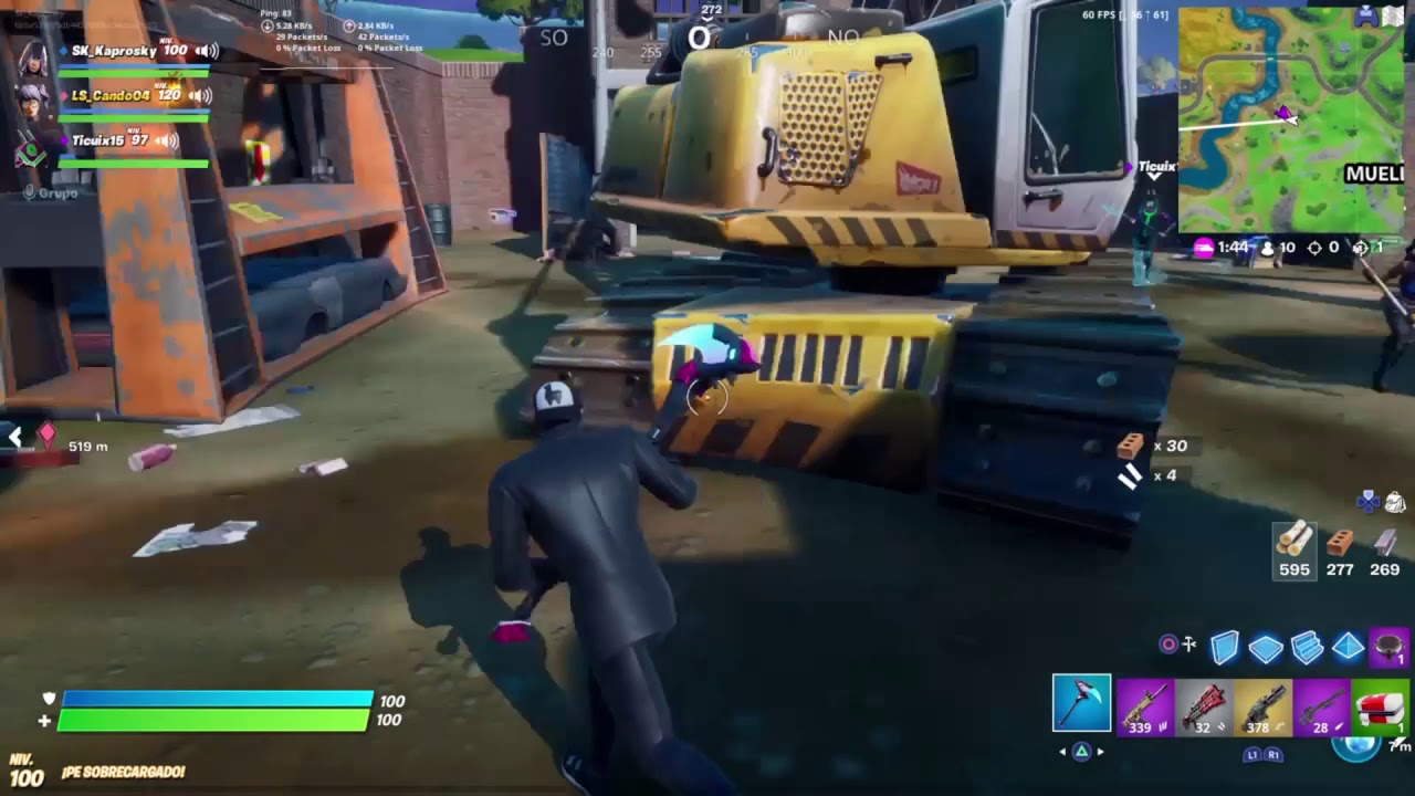 UNA PARTIDA 1 MINUTO DESPUES DEL EVENTO FINAL CON TEAM SKRIPT |FORTNITE ...