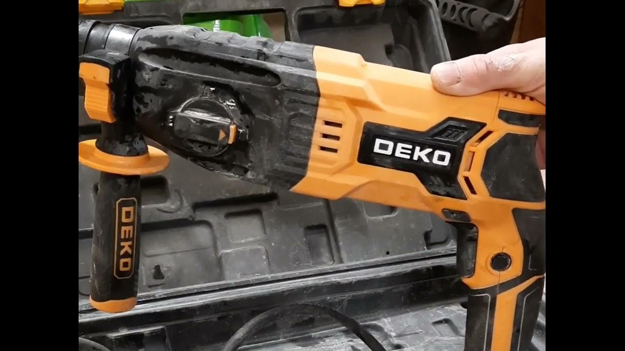 Перфоратор Deko DKH950W 3.2j - YouTube