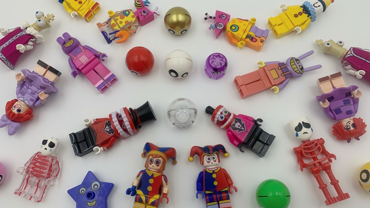 The Amazing Digital Circus LEGO | Unofficial LEGO Minifigures Speed ...