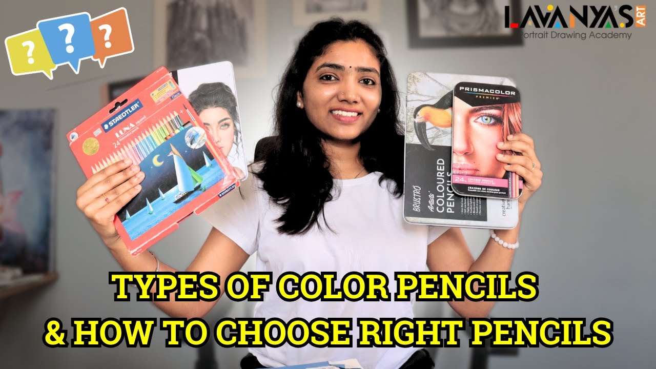 Types Of Color Pencils / How To Select Right Pencils For Your Drawing ...