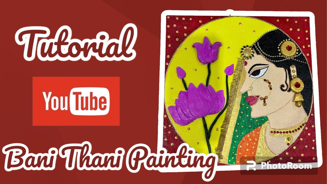 Bani Thani Painting Tutorial. Bani Thani, 'Lady of Fashion',a famous ...