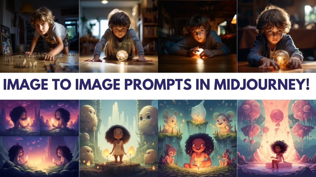 Image 2 image Prompts Tutorial - Midjourney V5 - YouTube
