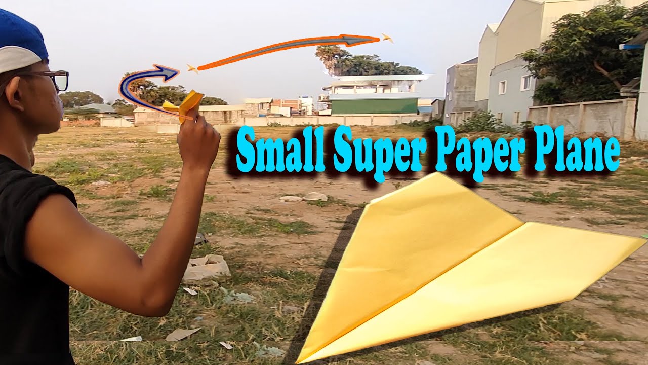 How To Make Super Small Paper Plane Amazing||Super Amazing plane - YouTube