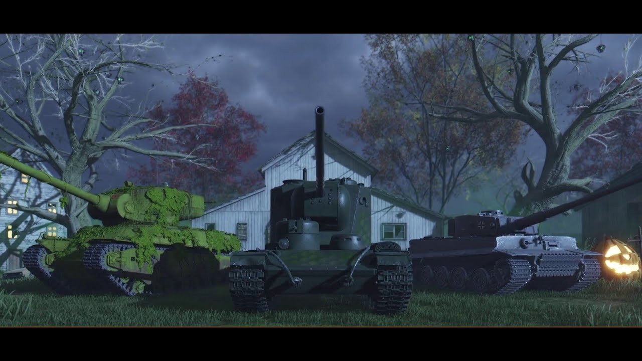 Monster game in a Monster tank! - Bog Horror on Highway (Halloween ...