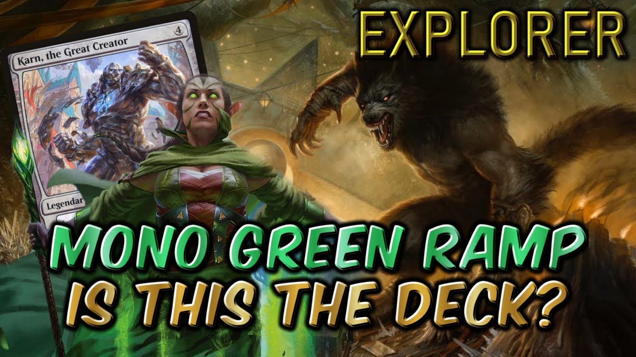 Mono Green Ramp | Looking For Decks For Qualifier | Explorer BO3 ...