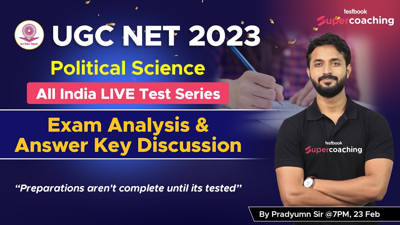 UGC NET 2023 | Political Science | All India LIVE Test | Exam Analysis ...
