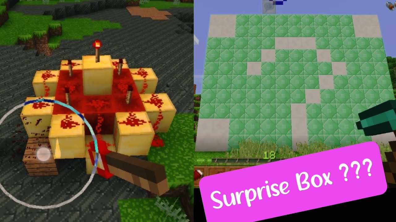 Minecraft surprise box - YouTube