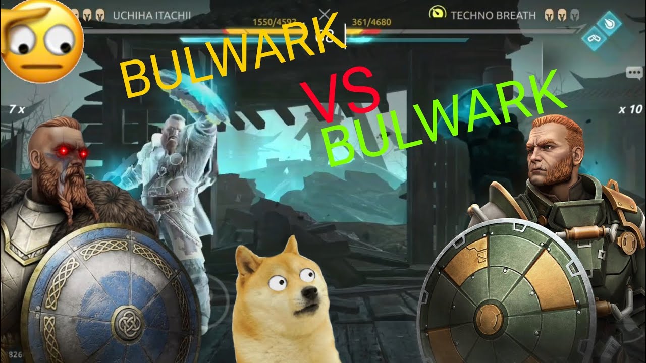 OP BULWARK FIGHT IN SFA 😂😂ONLY FORTRESS FIGHT||Shadow Fight Arena 4 ...