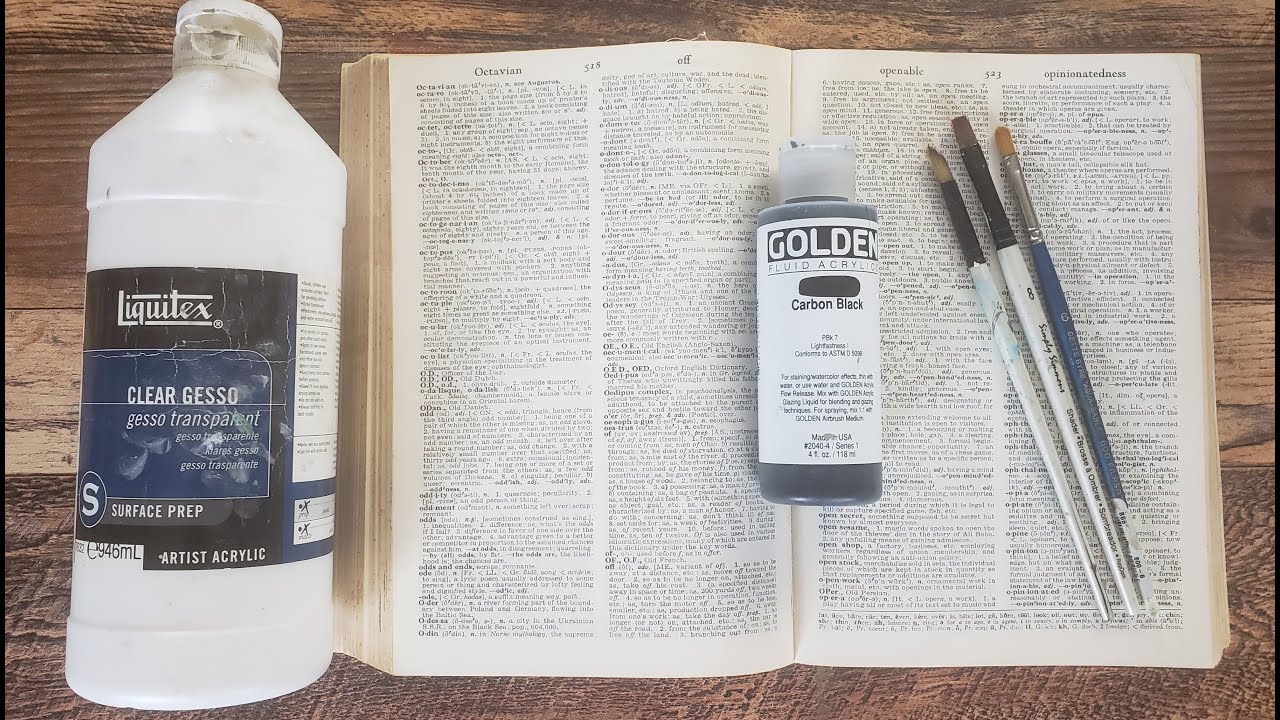 Easy Mixed Media Art: Simple Warm Up - YouTube