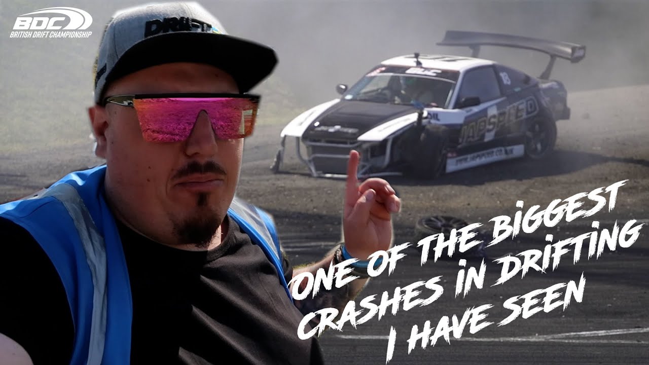 One of the BIGGEST CRASHES I have seen in Drifting!! BDC Driftland vlog ...